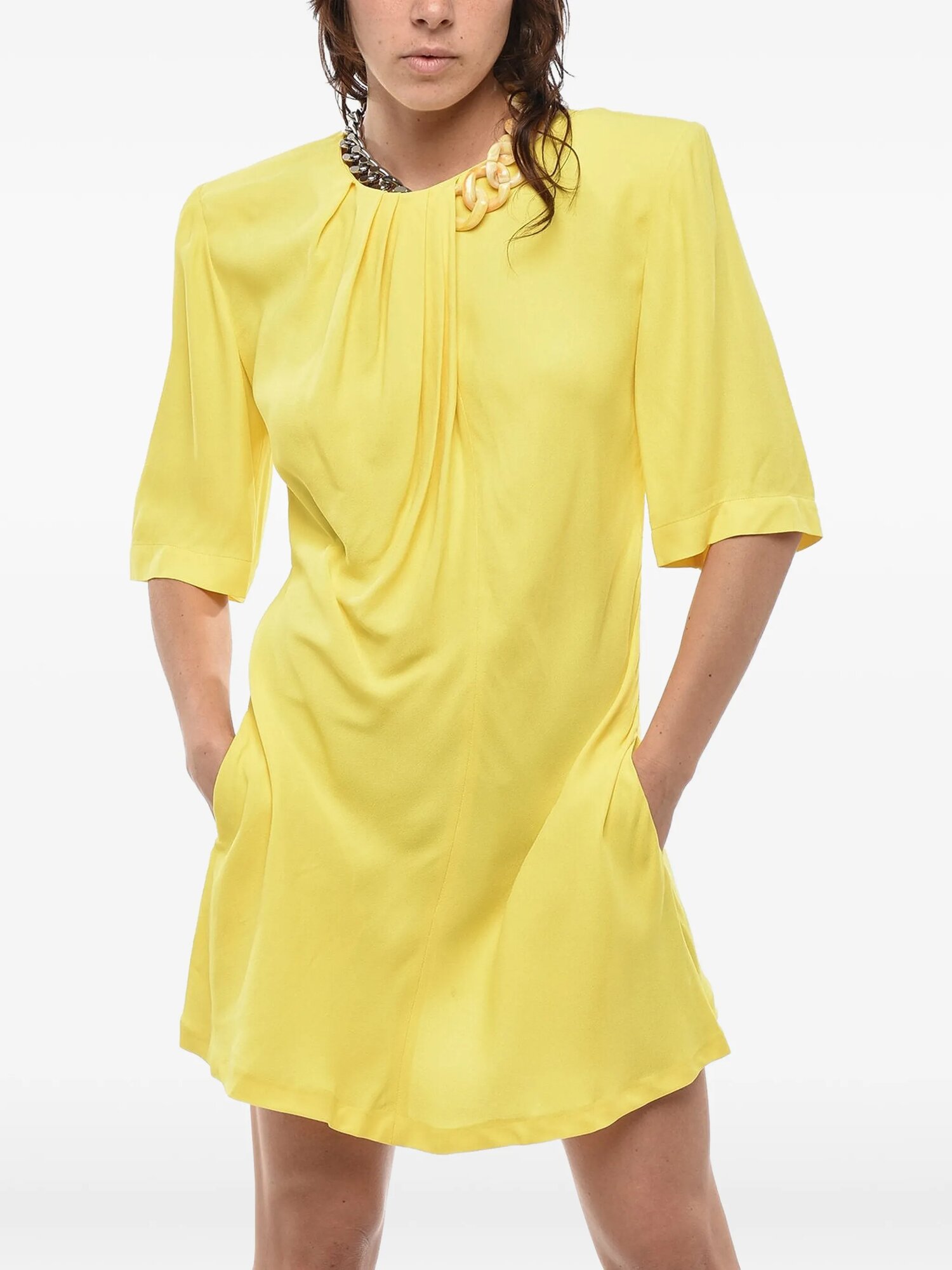 Платье Falabella chain-embellishment mini dress