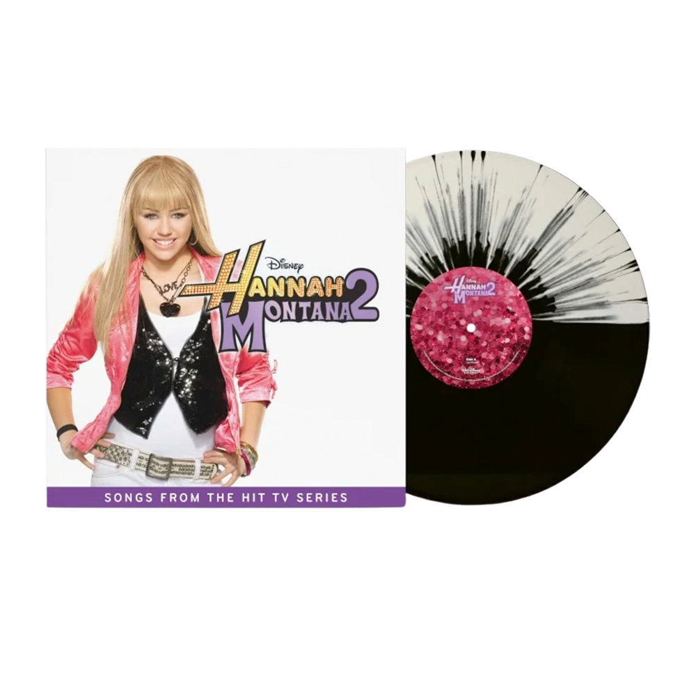 Hannah Montana – Hannah Montana 2 (Songs From The Hit Tv Series) (Stylized Black and White Vinyl)