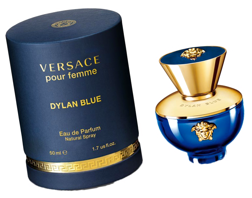 Женский парфюм Versace Pour Femme Dylan Blue 50 мл - Версаче Пур Фам Дилан Блю парфюмерная вода