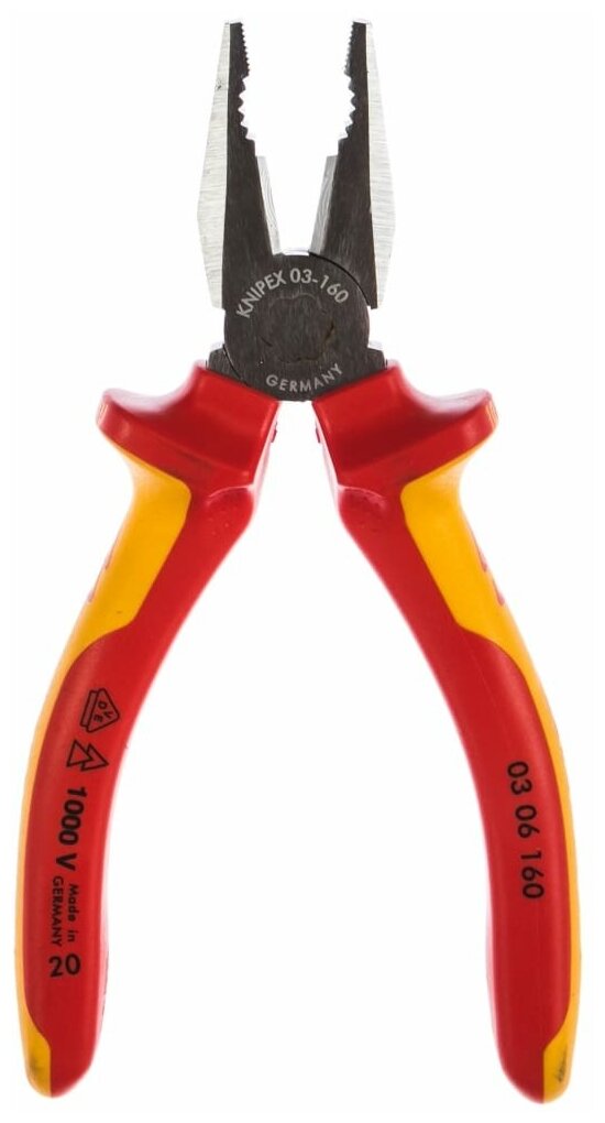 Диэлектрические пассатижи KNIPEX KN-0306160SB