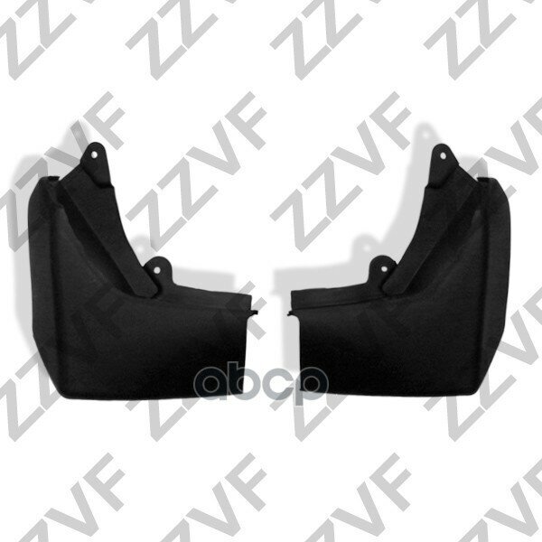 Брызговики передние (под оригинал) (комплект - 2 ШТ. ) LAND ROVER DISCOVERY 3, DISCOVERY 4 2009-. LAND ROVER ZZVF арт. ZV0.