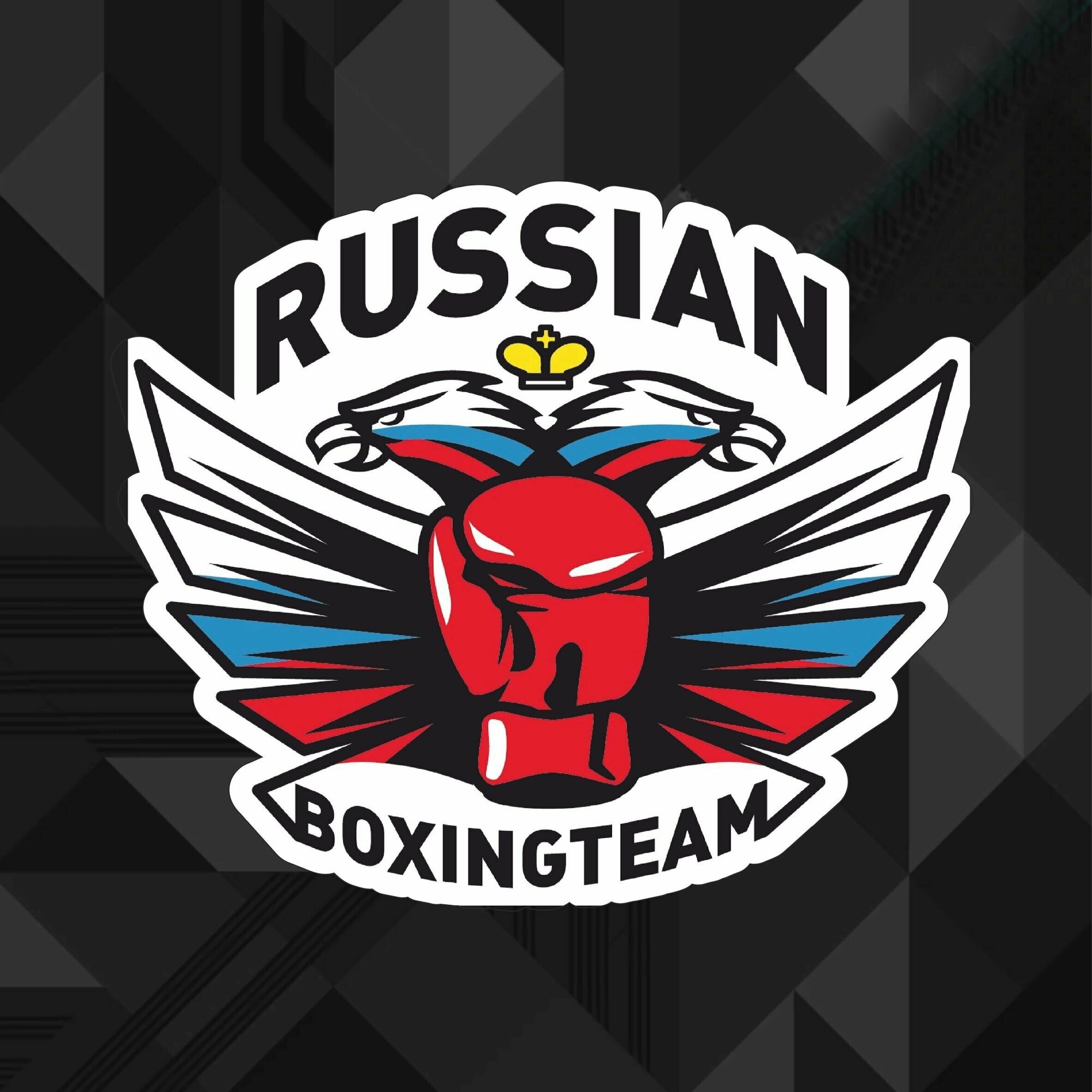 Наклейка на авто с защитным слоем Бокс стикер на машину тюнинг