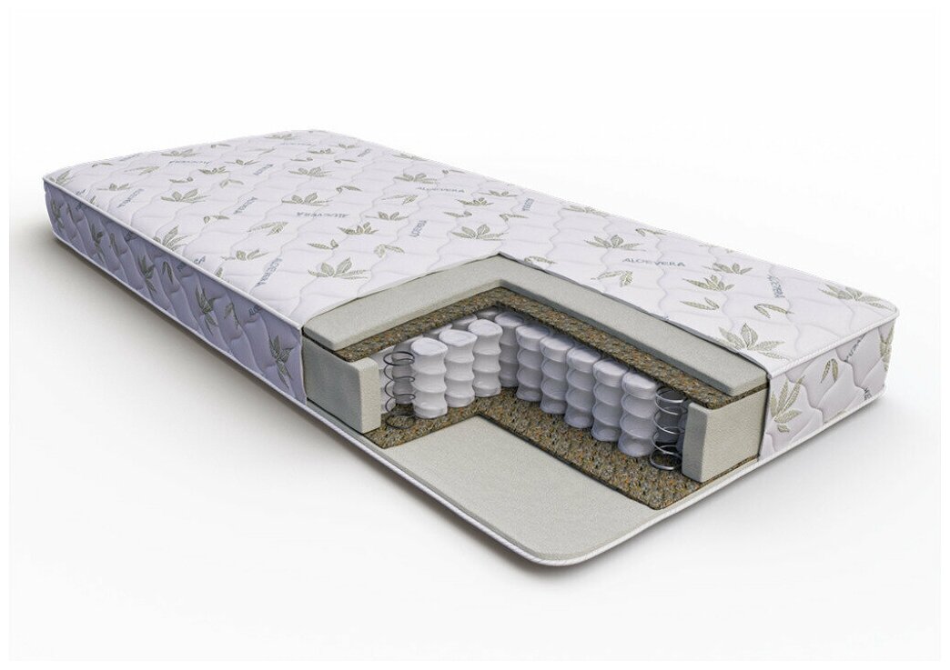 Анатомический матрас Крокус, мягкий, независимые пружинные блоки, 90х20х200 см, Costa