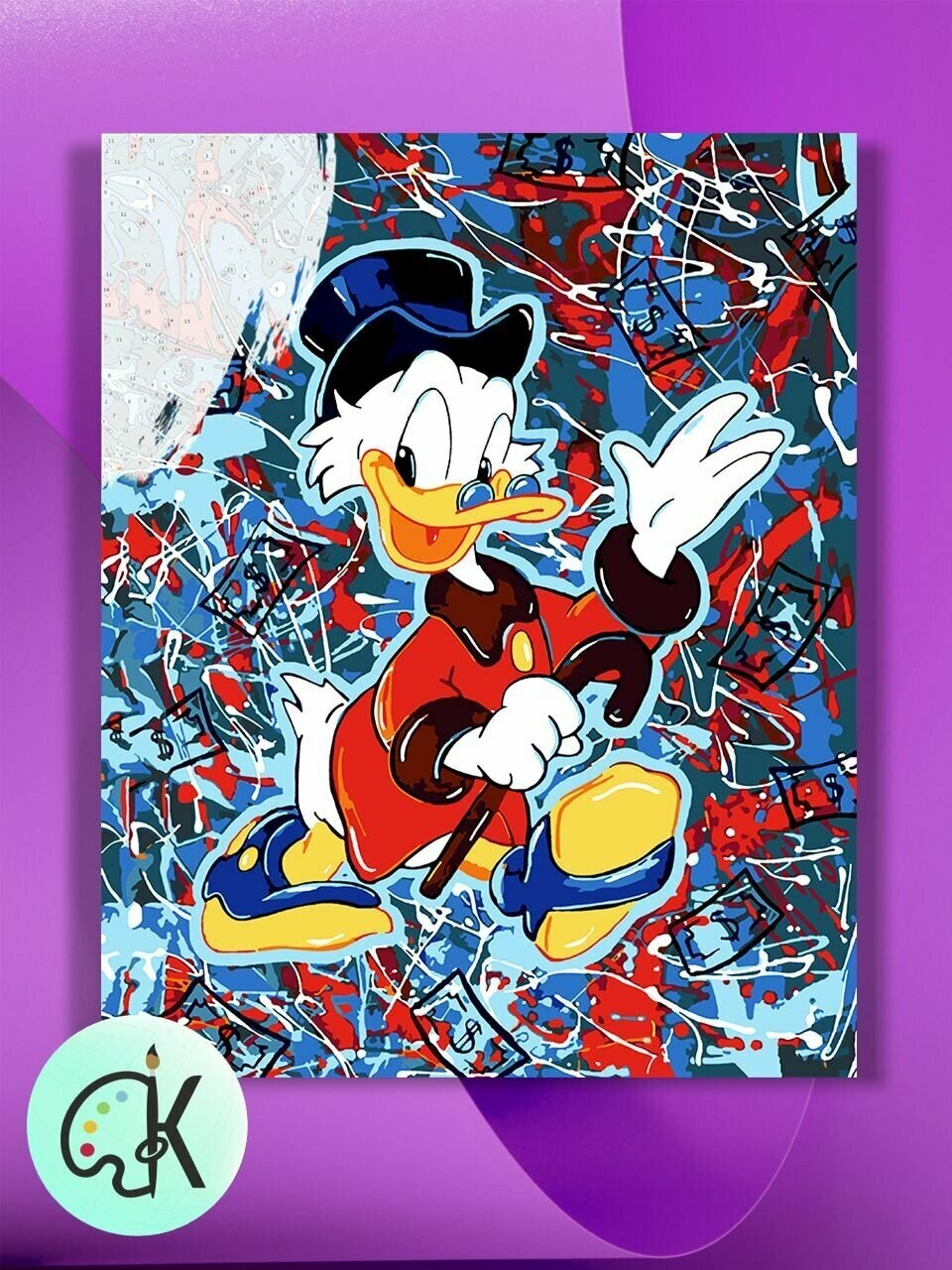 Картина по номерам КУЛЬТУРА ЦВЕТА