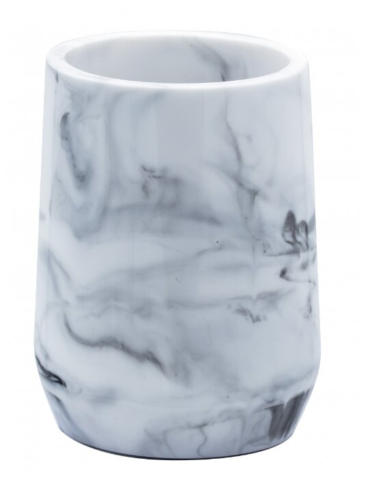 Стаканчик RIDDER Toscana настольный, полирезина, белый 2154101