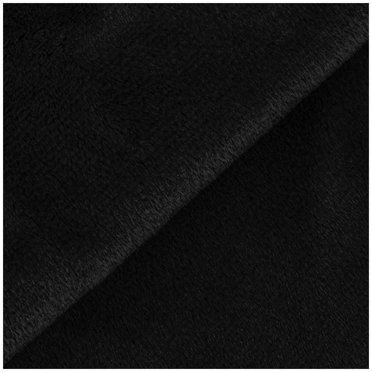 "PEPPY" Плюш PEV фасовка 48 x 48 см 273 г/кв. м ± 5 100% полиэстер 02 черный/black