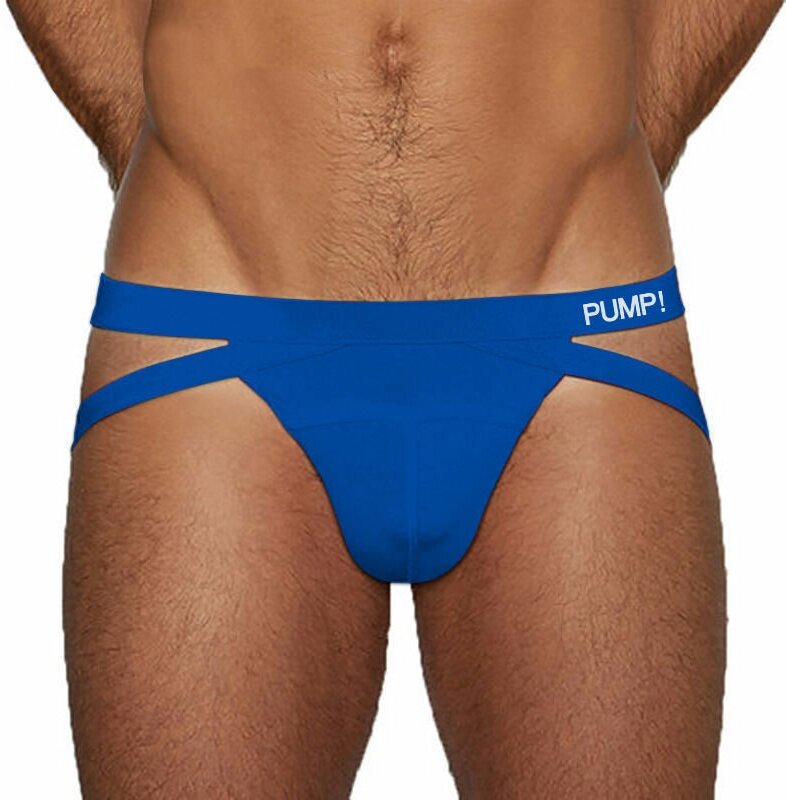 Мужские трусы джоки синие PUMP! PU043 XXL (52)