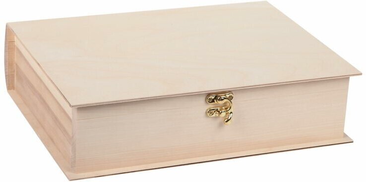 Шкатулка книга для декупажа, росписи, выжигания 25,5*19*7