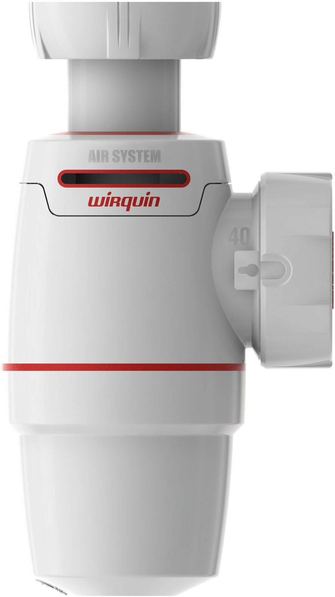 Сифон NEO AIR SYSTEM 1½ х40 мм без выпуска WIRQUIN (30987073)
