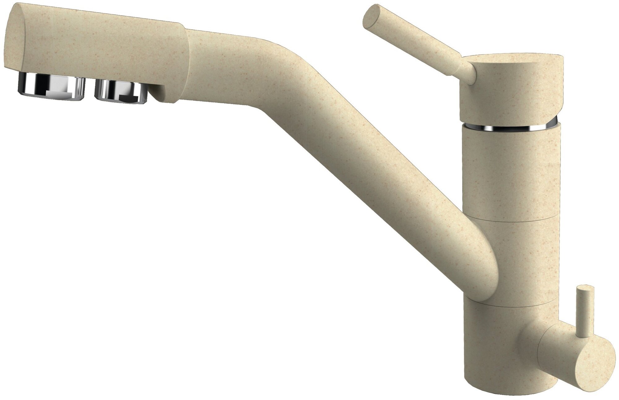 Смеситель Dr.Gans дуэт DG дюна с подключением к фильтру