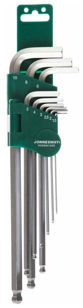 Набор шестигранников Jonnesway EXTRA LONG