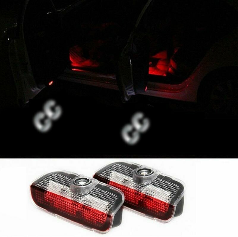 Штатная подсветка дверей для Пассат