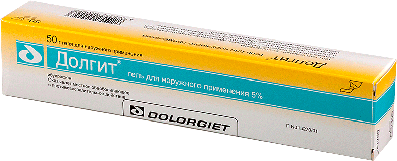 Долгит Гель 5% 50 Гр.