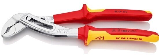 Клещи переставные Knipex 8806250 Alligator®, хромированные, 250 mm