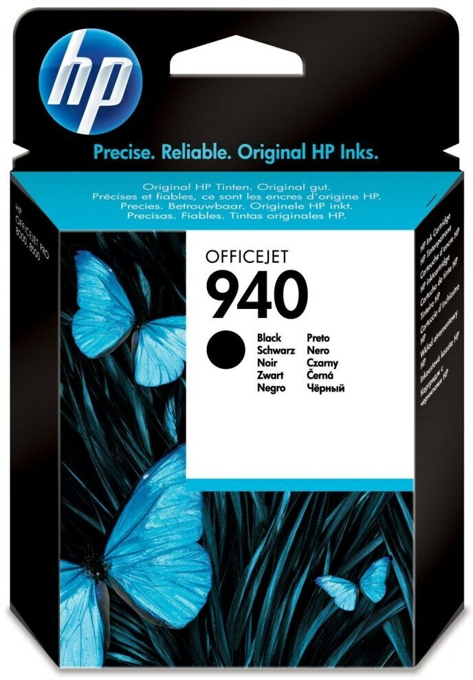 Картридж HP 940 C4902AE Black Черный