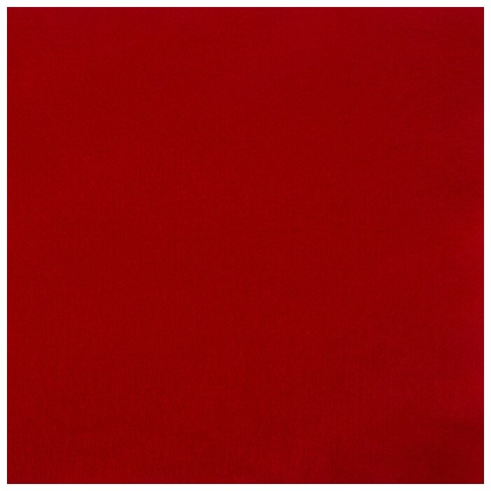 Фетр Gamma А-270/350 декоративный 30 см х 45 см ± 1-2 см 220/5 красный