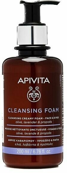 APIVITA Пенка для умывания Cleansinf Foam (200 мл)