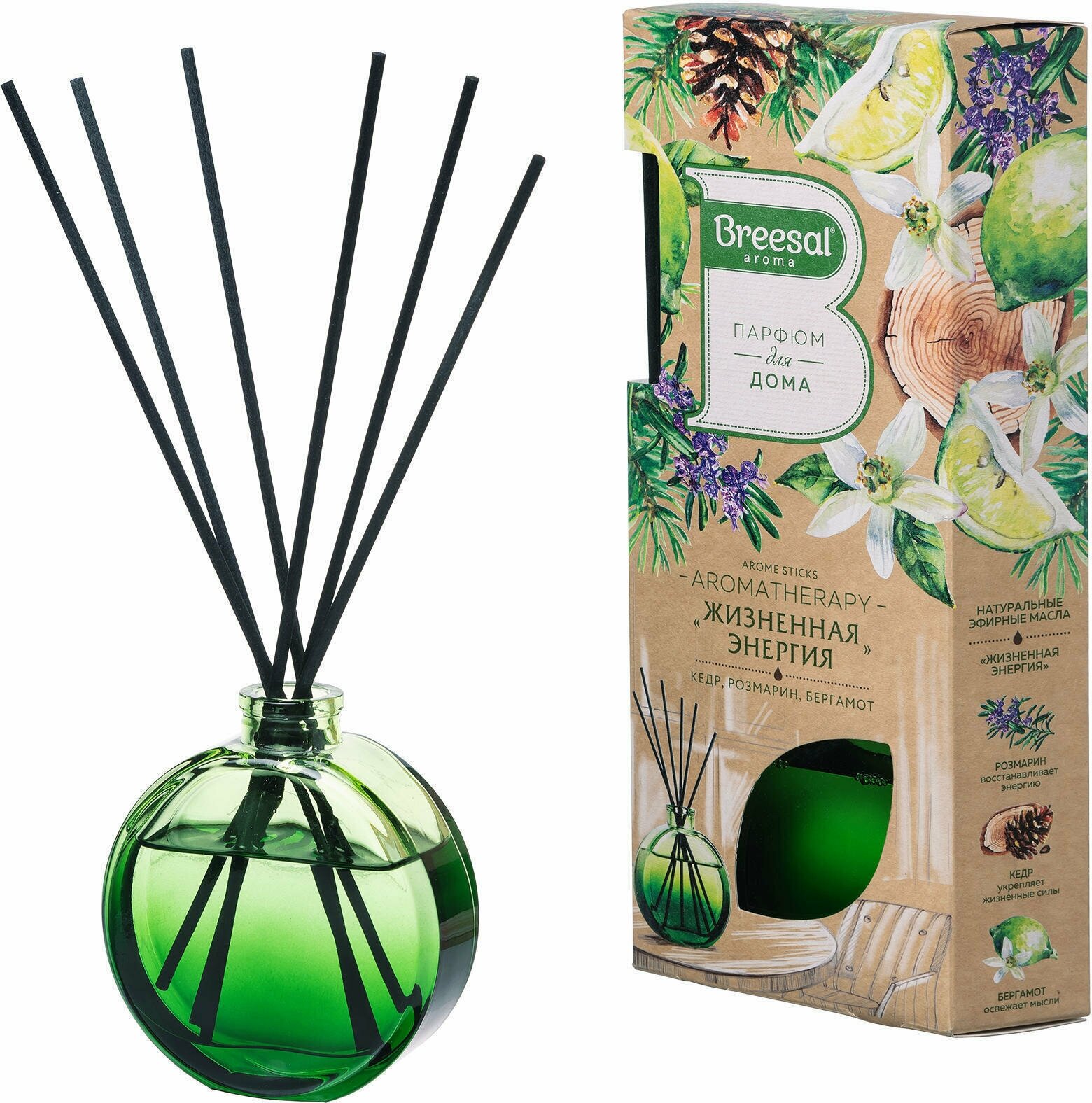 Breesal Декоративный ароматизатор Arome Sticks Волшебство природы