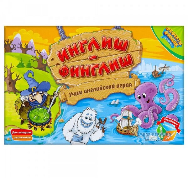 Настольная игра «Инглиш-финглиш», doJoy (ДоДжой)