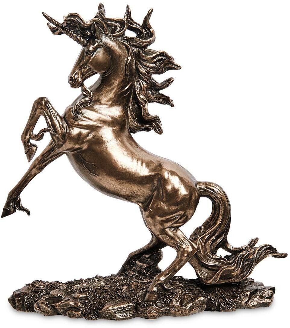 Статуэтка "Единорог" A2175735 Veronese, Полистоун, настольная.