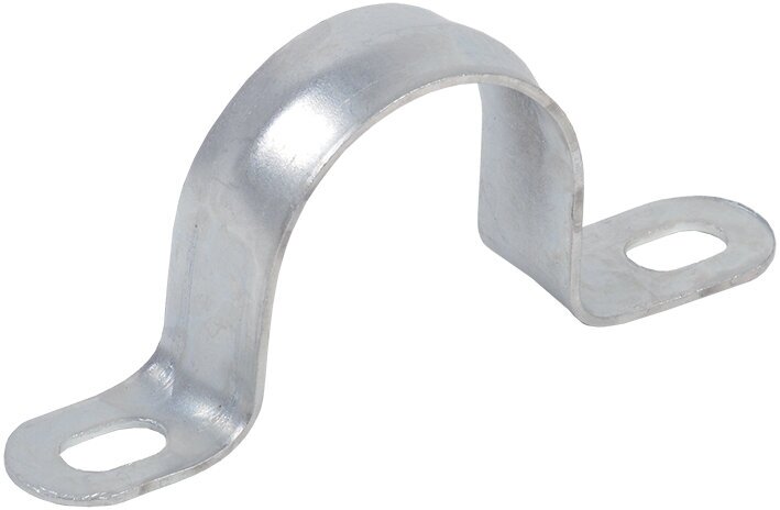 Скоба металлическая двухлапковая d=38-40мм IEK CMAT11-38-100