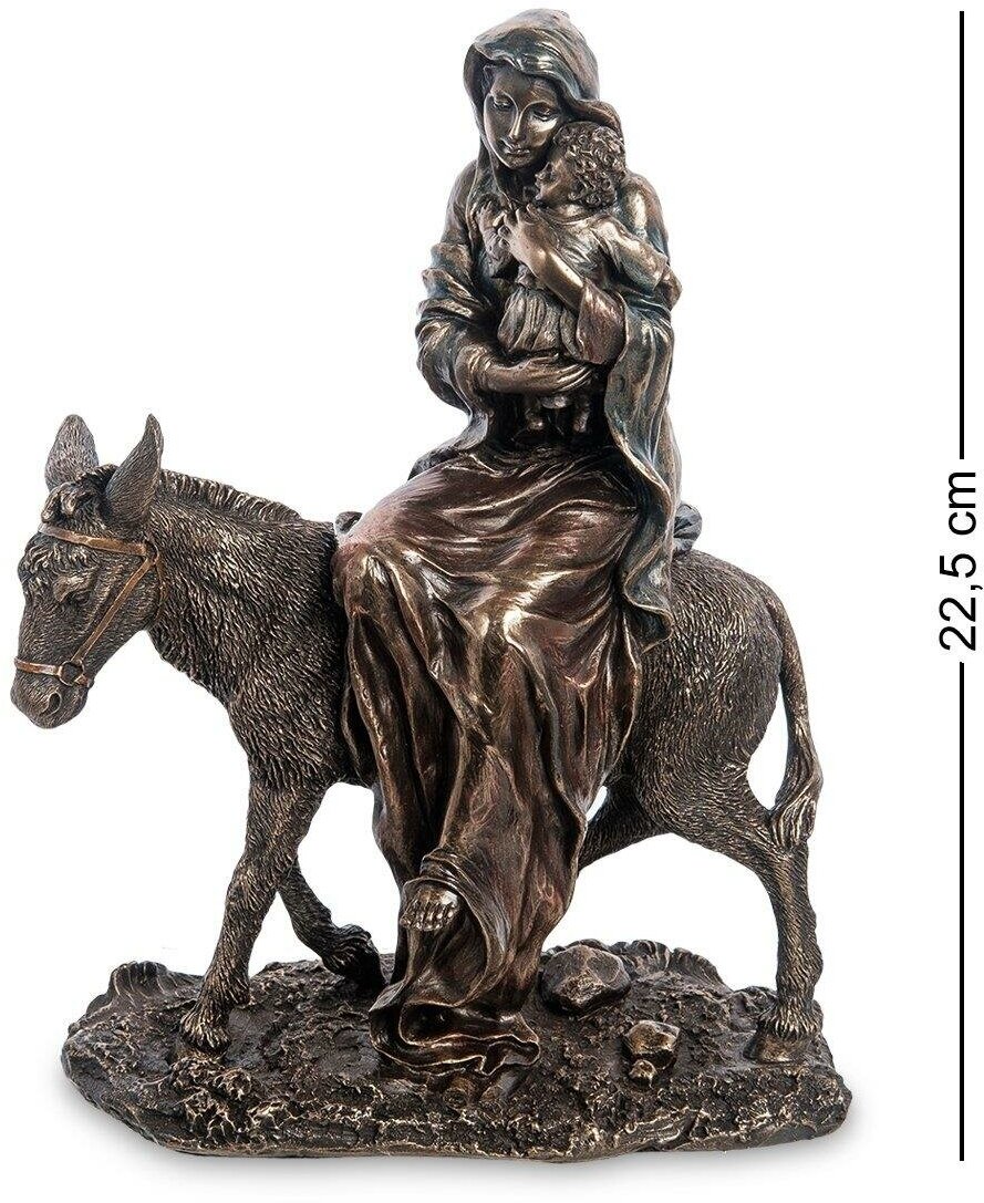 Статуэтка настольная Дева Мария с Иисусом A2127884 Veronese, Полистоун