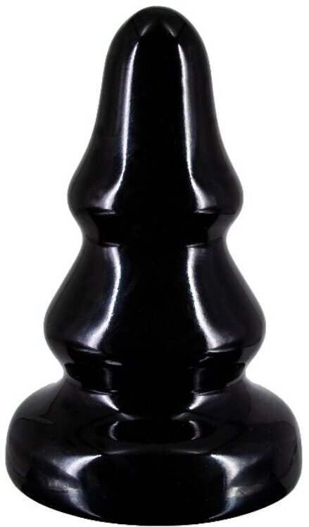 Плаг-массажер для простаты BLACK MAGNUM 17 В ламинате L 160/125 мм, D 72,7 мм, цвет чёрный