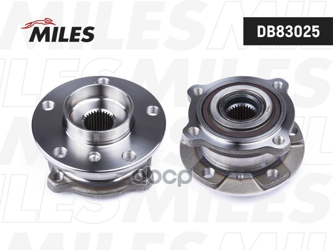 Ступица колеса передняя с подшипником BMW X5 E70/X6 E71/72 07- (SKF VKBA6619) DB83025 Miles арт. DB83025