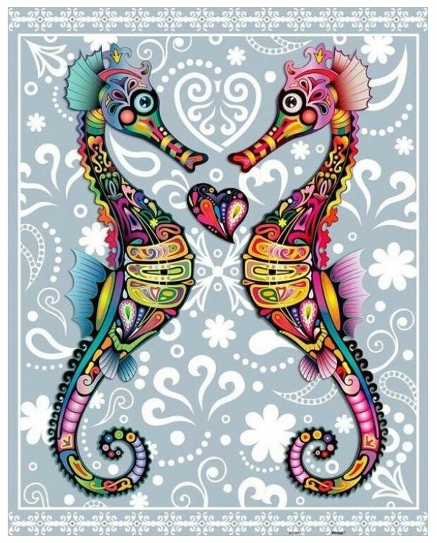 Пазл Pintoo 500 деталей: Морские коньки