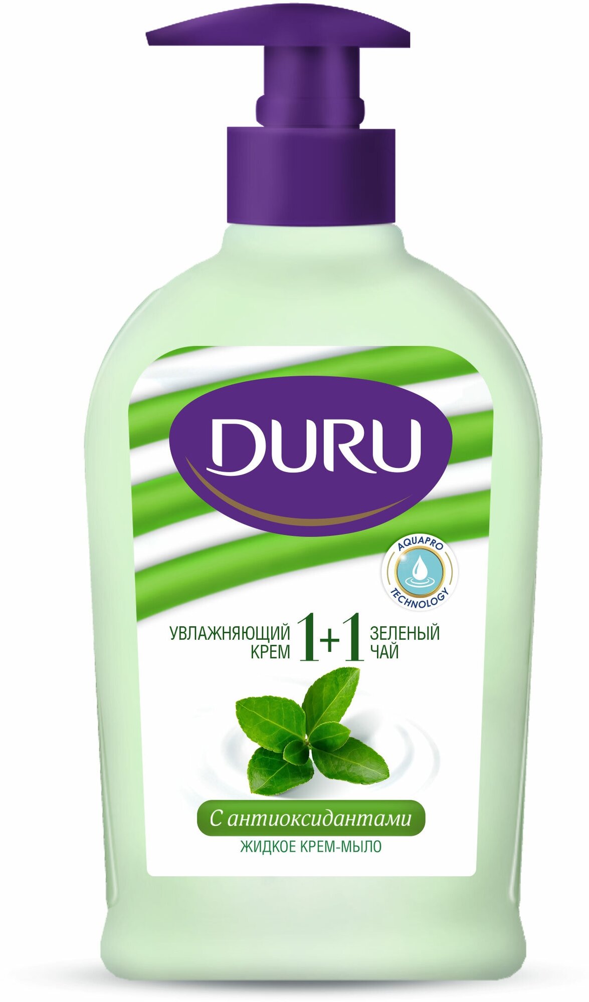 Жидкое крем-мыло Duru 1 + 1 зеленый чай, 300 мл