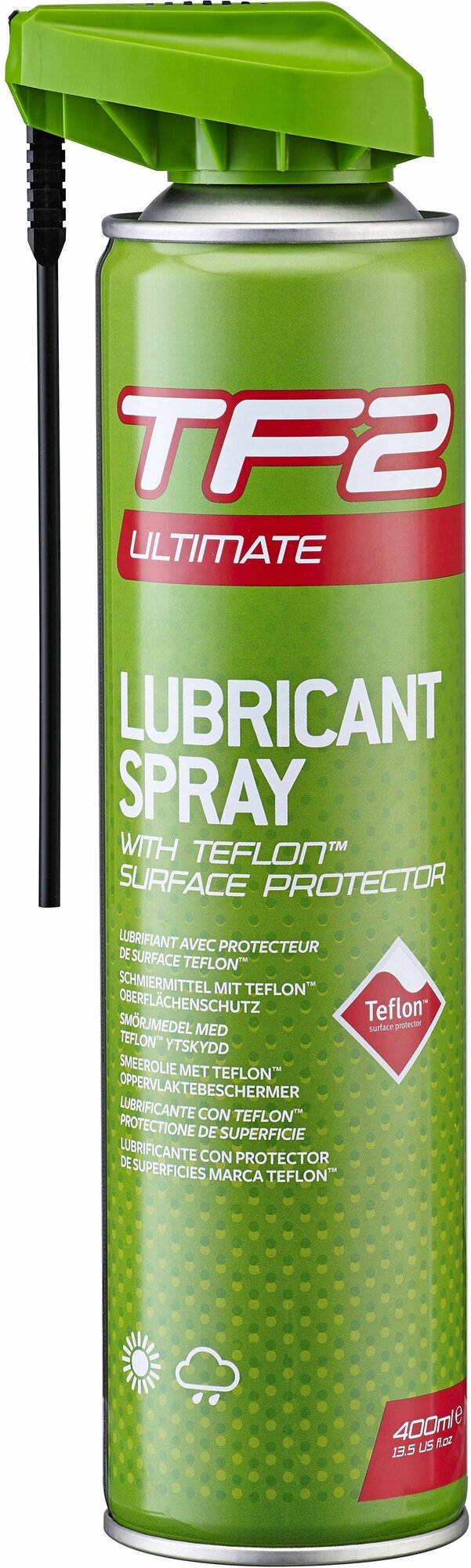 Смазка для велосипеда спрей с тефлоном WELDTITE (Англия) 400 мл.