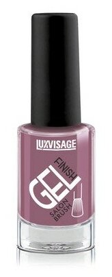 LUX visage Gel finish Лак для ногтей тон 23 Лилово-сливовый