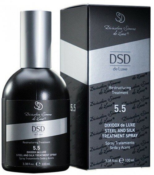 DSD Dixidox de Luxe steel and silk treatment spray № 5.5 - Восстанавливающий спрей Сталь и шелк 100 мл