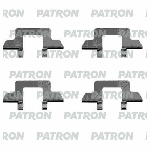 Комплект монтажный тормозных колодок Patron PSRK1256 для Suzuki Swift II