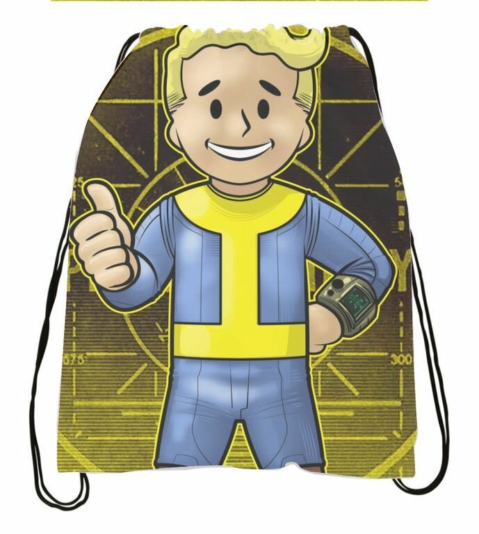 Сумка-мешок Fallout, Фоллаут №3 для обуви