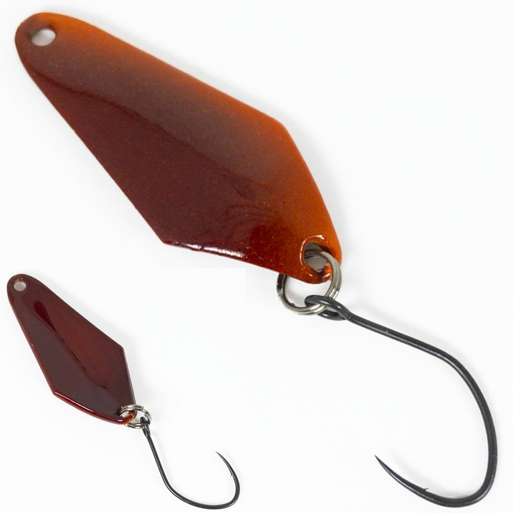 Блесна колебалка Зябликов Ромбик 3.2cм. 2.3гр fluo