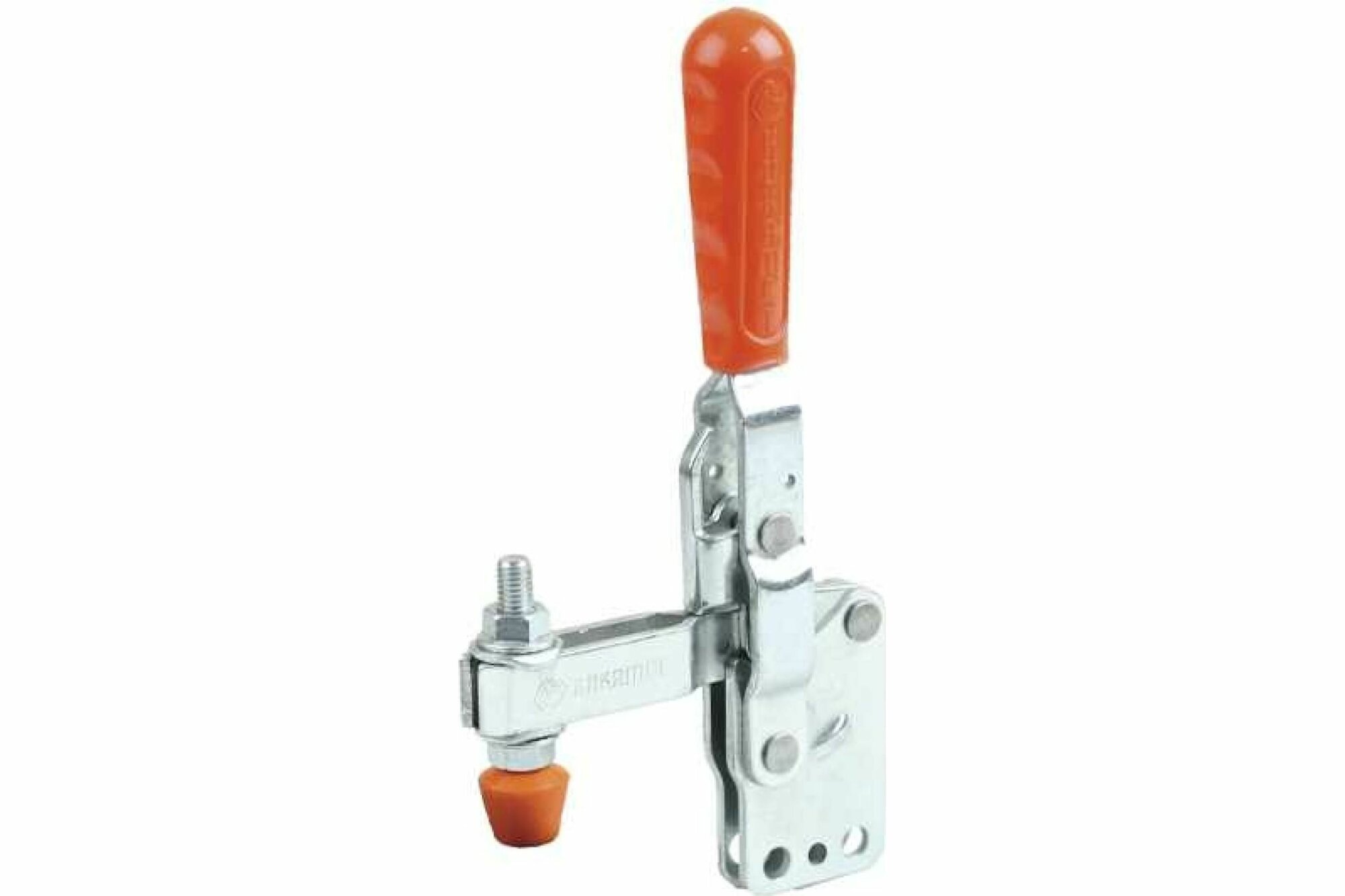 Прижим механический с вертикальным основанием KUKAMET 212-2, усилие 140 кг