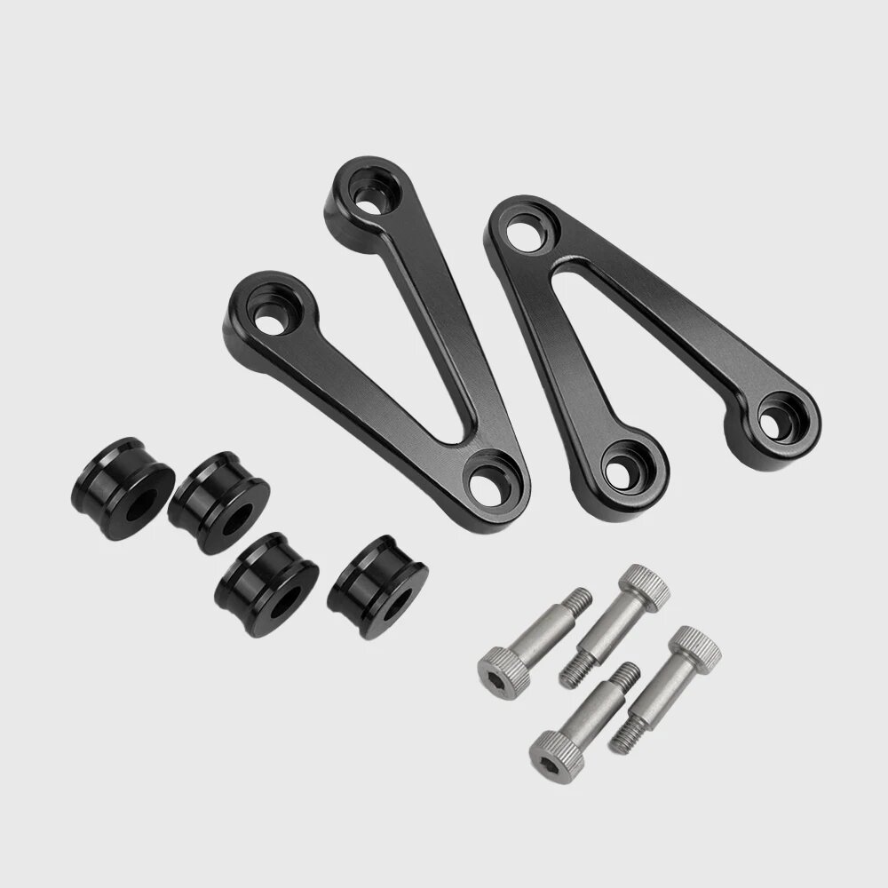 Комплект для крепления фар для Honda CB1300SF CB400SF CB1100 CB1100EX, кронштейн для крепления фар, алюминиевые кронштейны для фар CB1300 SF Черный, Black