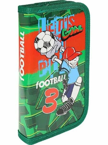 ТМ "Profit" Пенал 2-секц, большой отличный вратарь (ПН-7734) 190х105, ламинированный картон