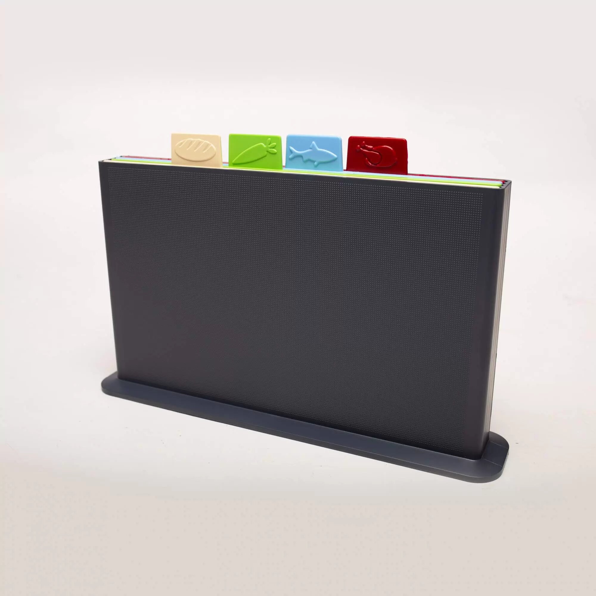 Набор разделочных досок на подставке 31,5x20, разноцветный, 4 шт.