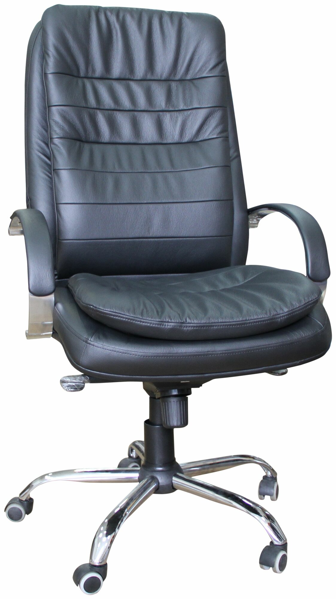 Валенсия хром искусственная кожа NAPPA черная