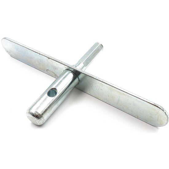 Адаптер Yaman под шуруповерт, с планкой, d-18 мм, для ледобуров HELIOS и ЛР