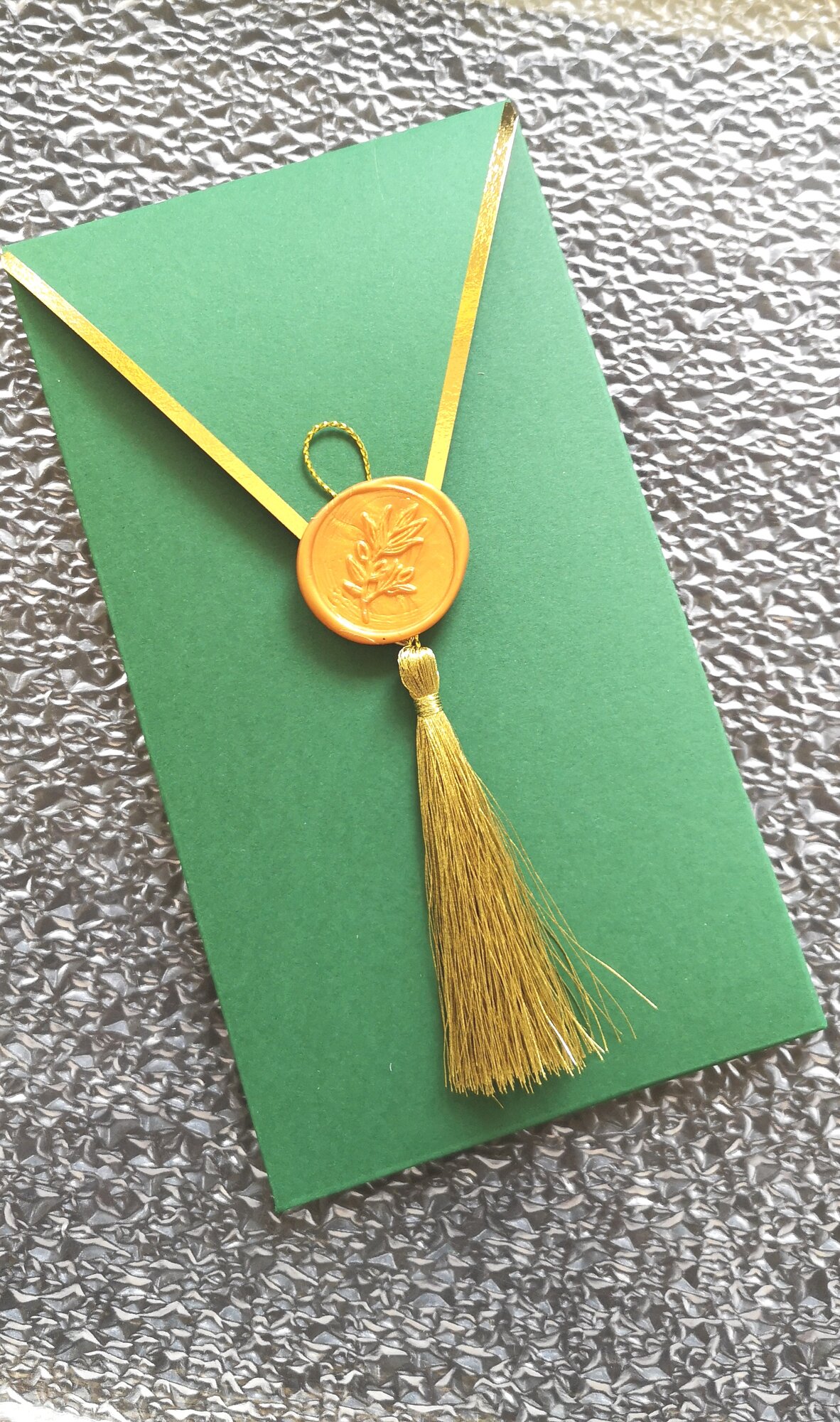 Открытка - конверт подарочный для денег "С днём рождения!" на магните.