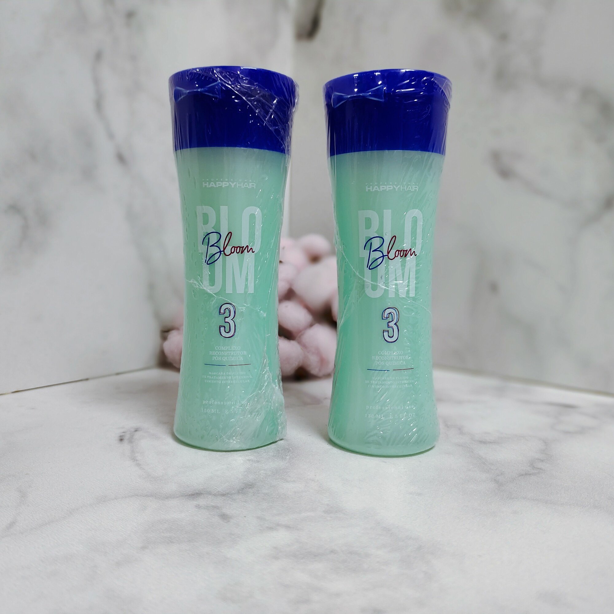 Ботокс-флюид для волос Happy Hair Bloom Step 3, для любого типа, 300мл, 2шт