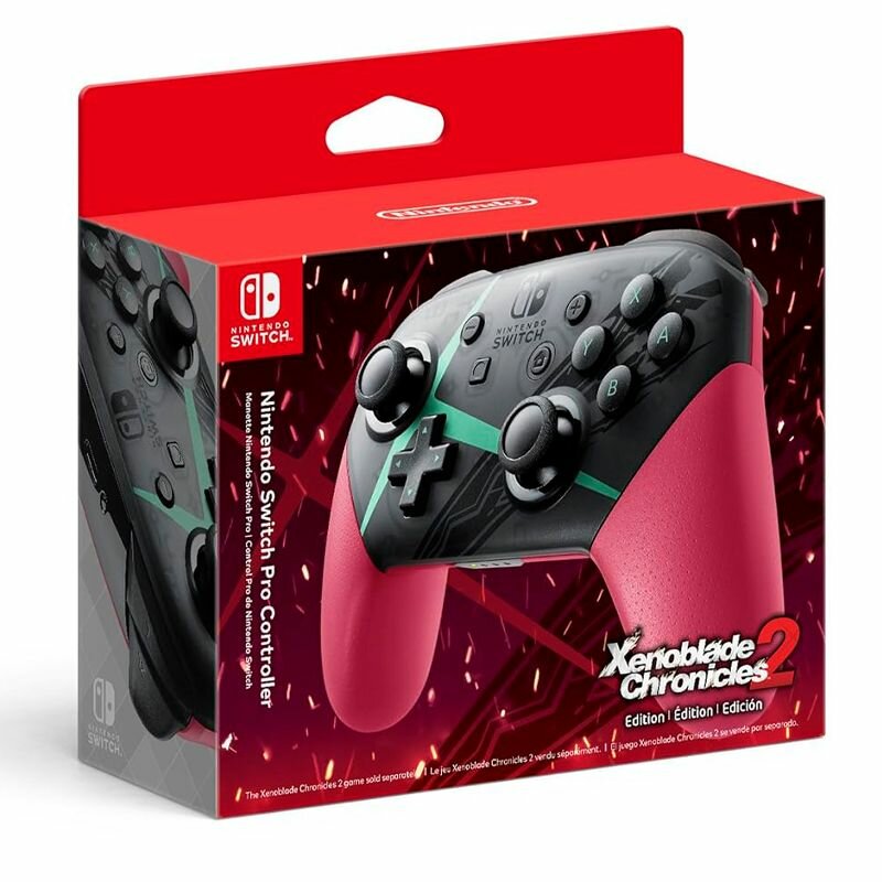 Беспроводной контроллер Nintendo Switch Pro Controller (Xenoblade Chronicles 2) для Nintendo Switch