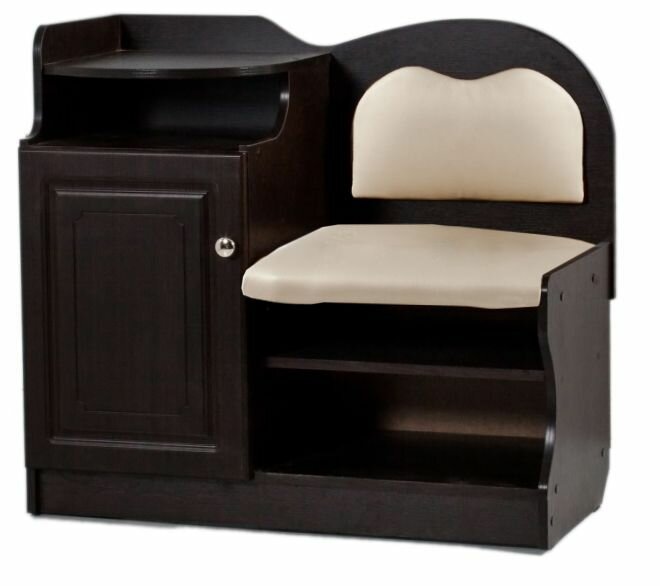 Банкетка под телефон №1 фасад МДФ Венге/101 (Бител)