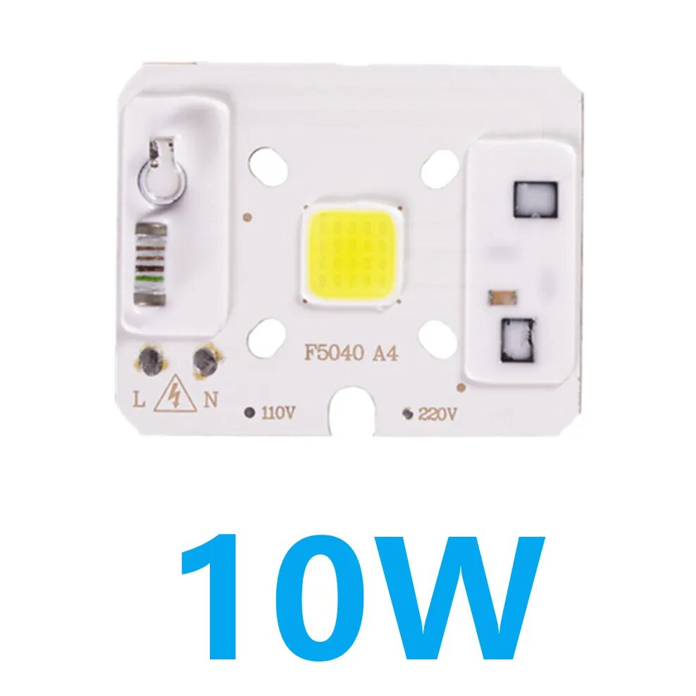 Светодиодный чип COB 10W, белый свет, 3. combo