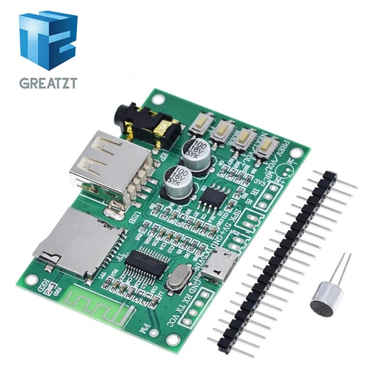 GREATZT BT201 Bluetooth усилитель, Цвет: 1PCS