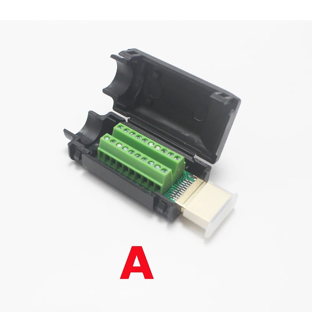 HDMI разъем адаптер 19Pin NinthQua, Цвет: A