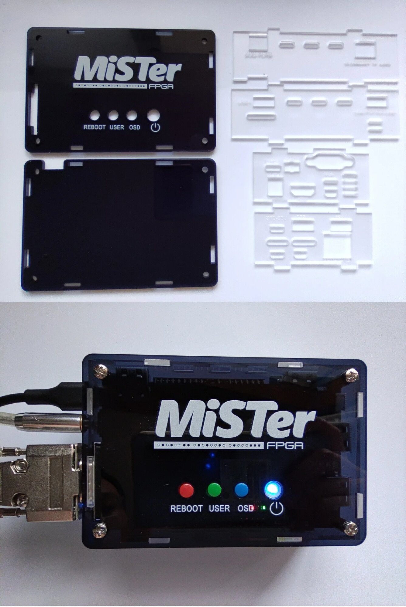 Мистер ПЛИС плата ввода-вывода VGA VGA IO With Ac CASE